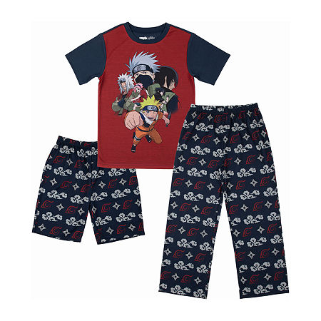Click here for Naruto Boys Youth 3-Piece Sleep Set with Tee Shirt... prices