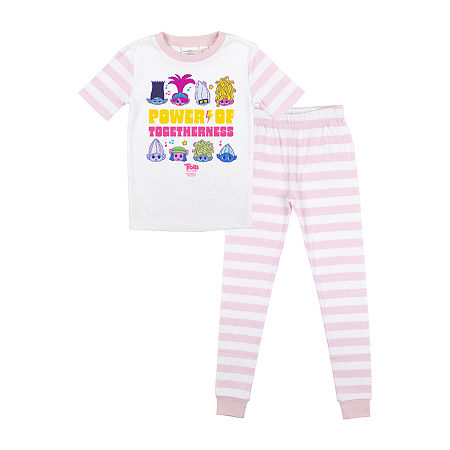 Click here for Little & Big Kid Boys Trolls Crew Neck Short Sleev... prices