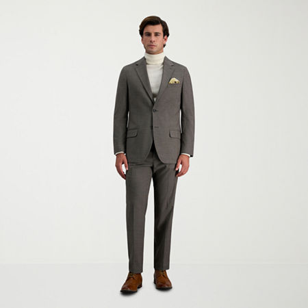 Click here for Haggar JMH Tailored Glen Plaid Mens Plaid Stretch... prices