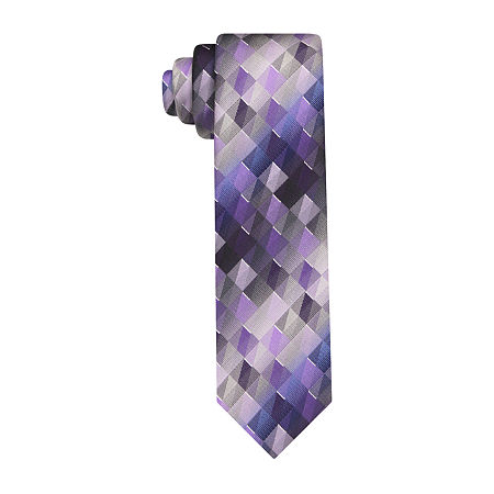 Click here for Van Heusen Geometric Tie  One Size  Purple prices