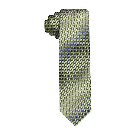 Click here for Van Heusen Geometric Tie  One Size  Green prices