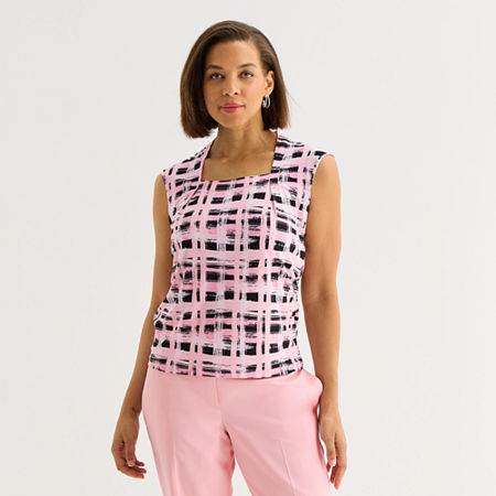 Click here for Black Label by Evan-Picone Womens Square Neck Slee... prices