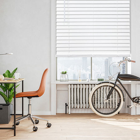 Click here for Cut-to-Width 2 Cordless Faux-Wood Blinds  One Size... prices