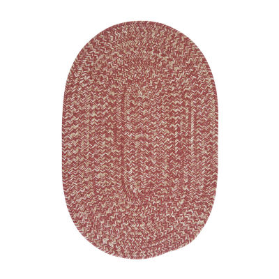 Colonial Mills American Tweed Geometric Braided Reversible Indoor Oval ...