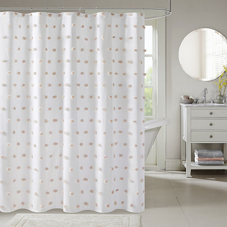 Click here for Madison Park Lauren Shower Curtain  One Size  Pink prices