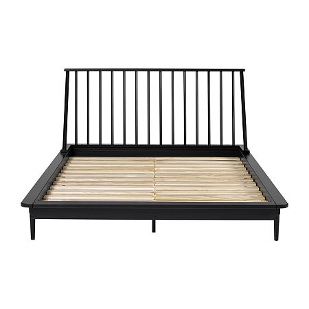 Click here for Ginny Spindle Platform Bed  One Size  Black prices