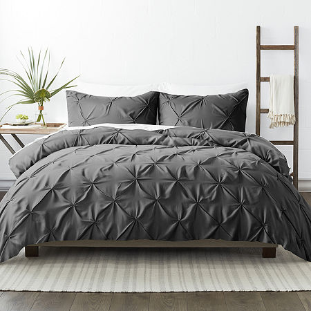 Click here for Ienjoy Home Ultra Soft Pinch Pleat Duvet Cover Set... prices
