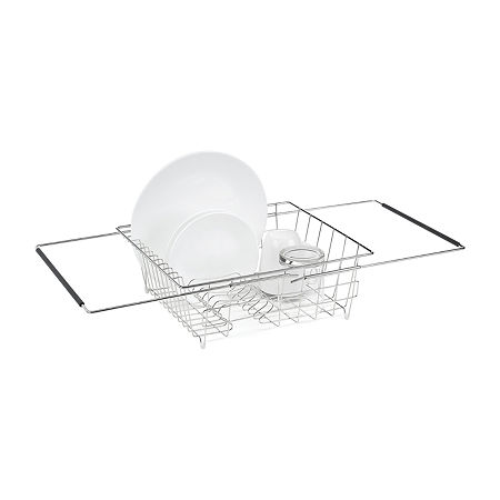 Click here for Polder Inc. Expandable Dish Rack  One Size  Stainl... prices