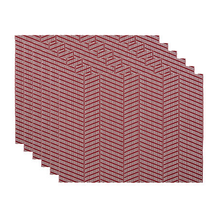 Click here for Design Imports Textured Twill Weave Placemat Set o... prices