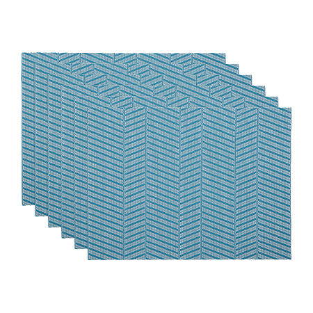 Click here for Design Imports Textured Twill Weave Placemat Set o... prices