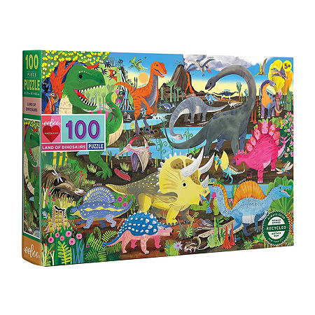 Click here for Eeboo Land Of Dinosaurs 100 Piece 100-pc. Puzzle... prices