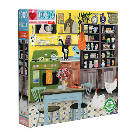 Click here for Eeboo Piece And Love Kitchen Chickens 1000 Piece S... prices