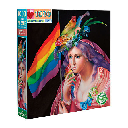 Click here for Eeboo Piece And Love Liberty Rainbow 1000 Piece Sq... prices
