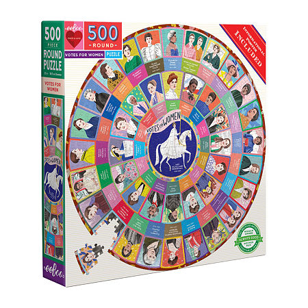 Click here for Eeboo Piece And Love Votes For Women 500 Piece Rou... prices
