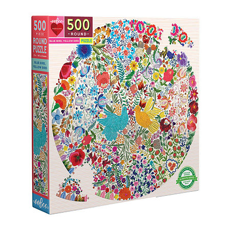 Click here for Eeboo Piece and Love Blue Bird Yellow Bird Adult R... prices