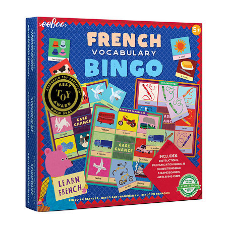Click here for Eeboo French Bingo Vocabulary Game Brain Game  One... prices