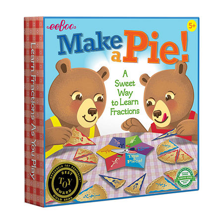 Click here for Eeboo Make A Pie Fraction Game  One Size prices