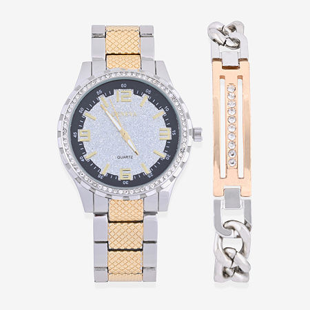 Click here for Geneva Mens Two Tone 2-pc. Watch Boxed Set Mac8078... prices