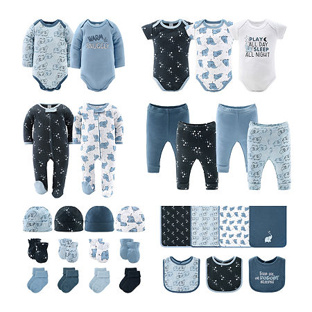 Click here for The Peanutshell Baby Boys Layette Gift Set Elephan... prices