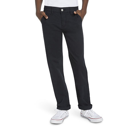 Click here for Levis Big Boys 502 Regular Taper Fit Chino Twill P... prices
