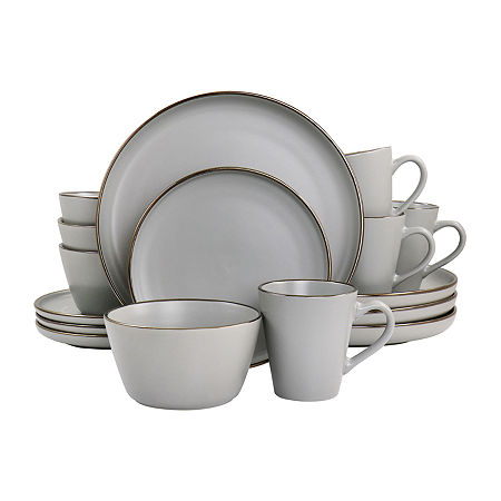 Click here for Elama Louis 16-pc. Stoneware Dinnerware Set  One S... prices