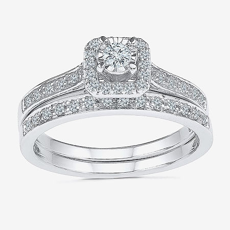 Click here for Womens 1/3 CT.T.W. Natural Diamond 10K White Gold... prices