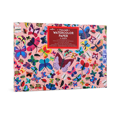 Click here for Eeboo Butterflies Watercolor Pad/16 Sheets Drawing... prices
