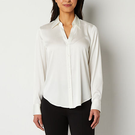 Click here for Worthington Womens Long Sleeve Cuffed Sleeve Regul... prices