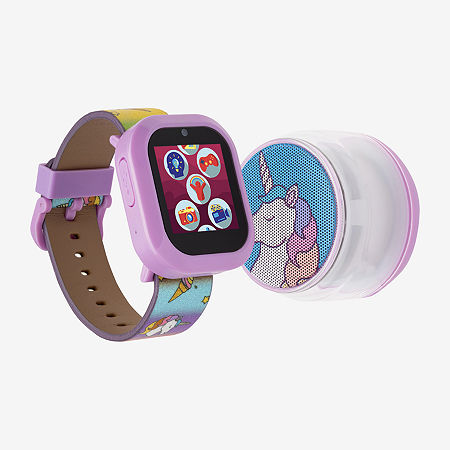 Playzoom V3 Girls Purple Silicone Smartwatch 42mm Gift Set - Purple