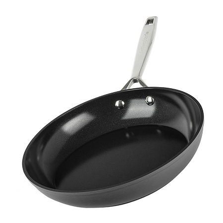 Professional 2x Hard Anodized 10 in. Ceramic Nonstick Frying Pan - Black