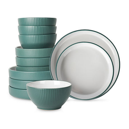 Click here for Christian Siriano Larosso 12 Pc. Dinnerware Set  S... prices