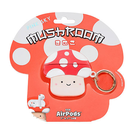 Click here for Pink Sky Mushroom Airpod Case  One Size  Red prices
