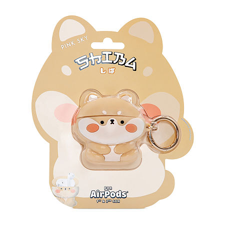 Click here for Pink Sky Shiba Airpod Case  One Size  Beige prices