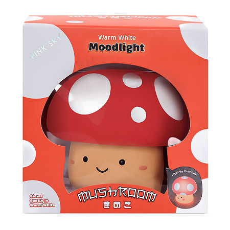 Click here for Pink Sky Mushroom Mood Light  One Size  Red prices