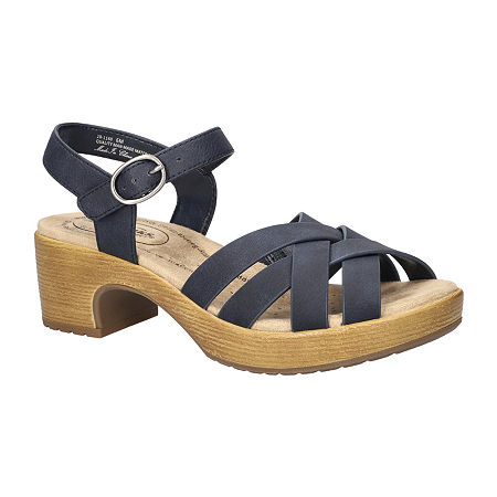 Easy Works Miyah Slip-Resistant Sandals - Navy