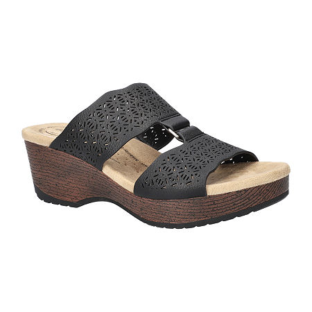 Click here for Easy Works By Easy Street Womens Rin Wedge Sandals... prices