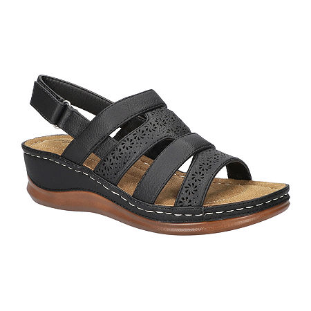 Click here for Easy Street Womens Alexi Wedge Sandals  6 1/2 Wide... prices