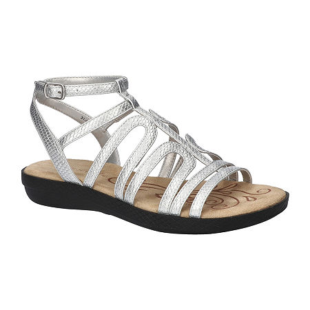 Click here for Easy Street Womens Daylily Adjustable Strap Flat S... prices