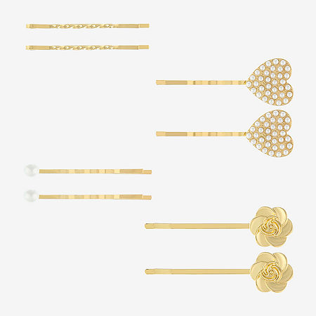 Click here for Bijoux Bar 8-pc. Bobby Pin  One Size  Yellow prices