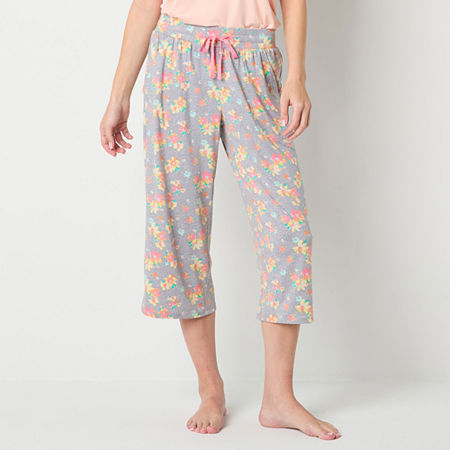 Click here for Sleep Chic Pajama Capri Pant  Small  Gray prices
