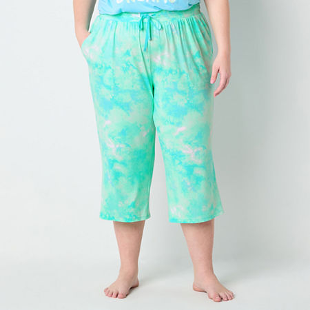 Click here for Sleep Chic Pajama Capri Pant Plus  3x  Blue prices