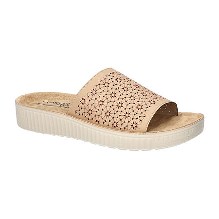 Click here for Easy Street Womens Ivey Slide Sandals  7 1/2 Mediu... prices