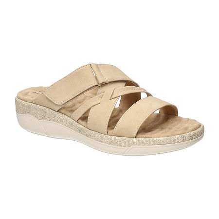Click here for Easy Street Womens Paola Slide Sandals  6 Extra Wi... prices