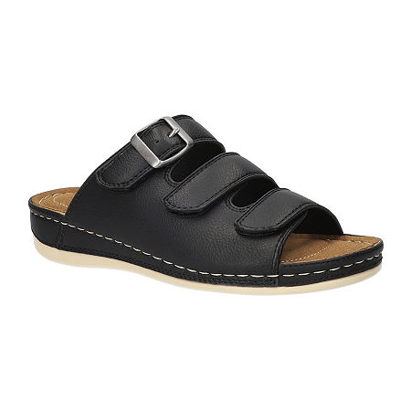 Click here for Easy Street Womens Pinterry Slide Sandals  9 Mediu... prices