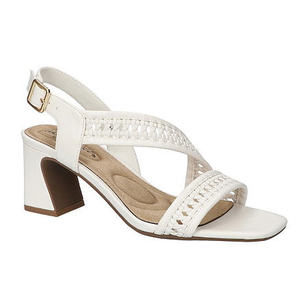 Click here for Easy Street Womens Rowan Heeled Sandals  9 Extra W... prices