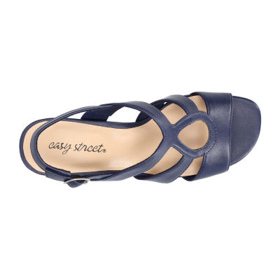 Easy Street Womens Zella Heeled Sandals - JCPenney
