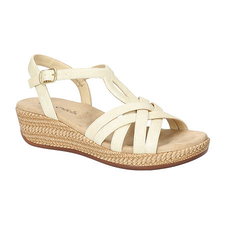 Womens Easy Street Lua Wedge Sandals