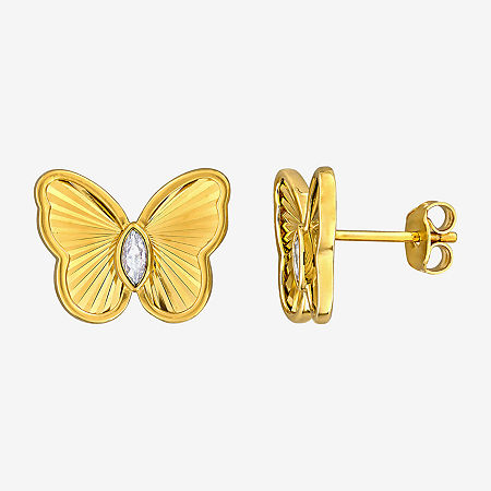 Click here for Lab Created White Sapphire 18K Gold Over Silver 12... prices
