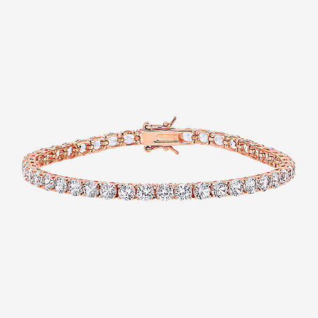Click here for Gemstone Sterling Silver 7.25 Inch Tennis Bracelet... prices