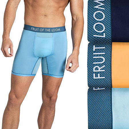 Click here for Fruit of the Loom Getaway Mens 3 Pack Boxer Briefs... prices